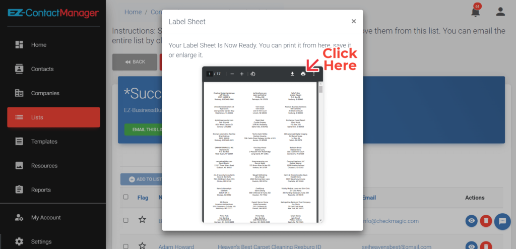 Support - Tutorials & Help - EZ-ContactManager
